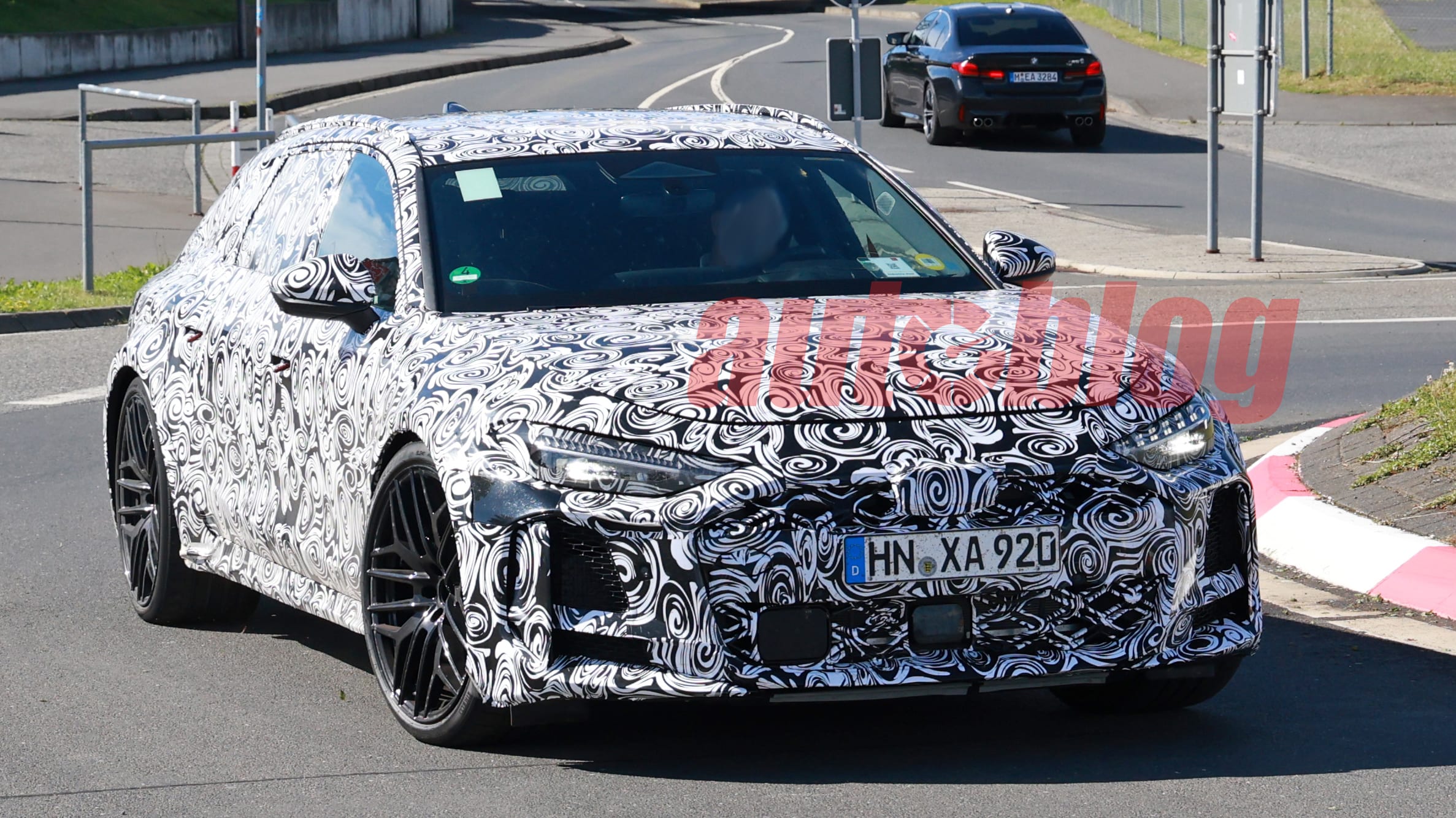 Next-gen Audi RS 7 Avant caught testing in new spy photos - Autoblog