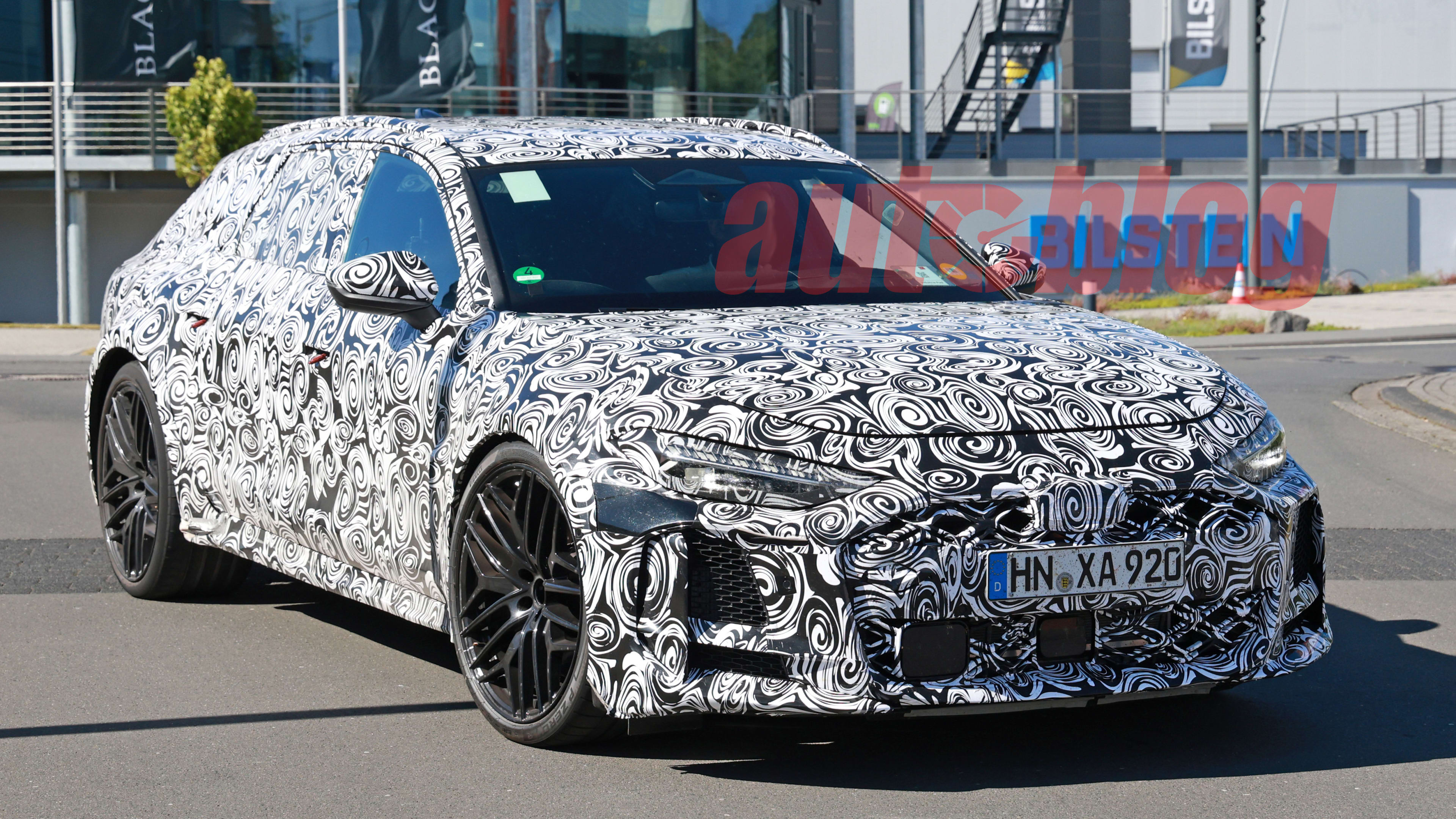 Next-gen Audi RS 7 Avant caught testing in new spy photos - Autoblog