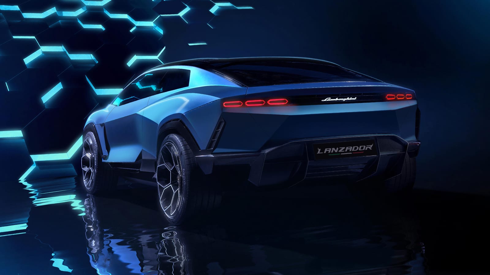 Lamborghini Lanzador concept is a megawatt wedge previewing the first ...