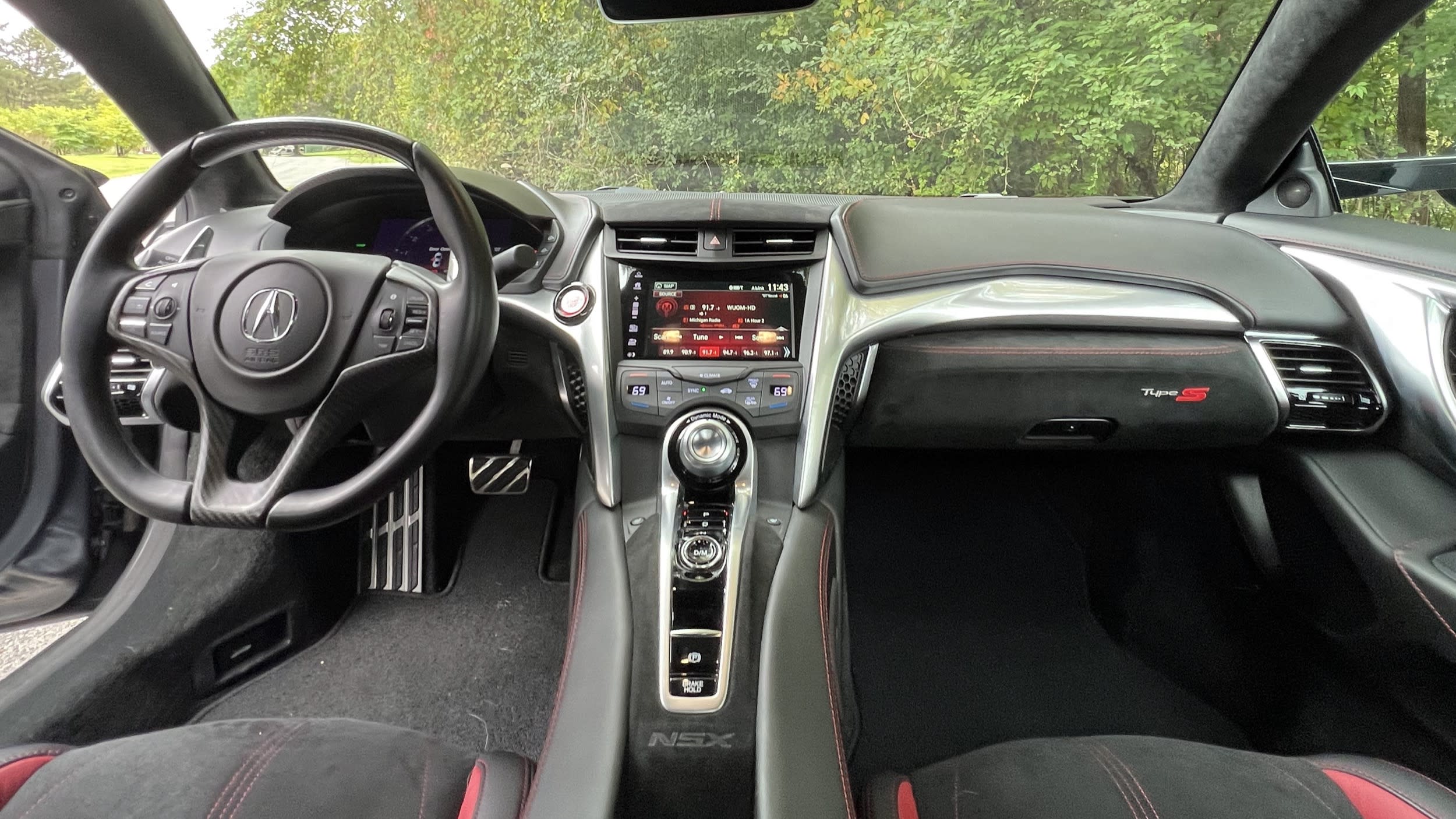 nsx inside