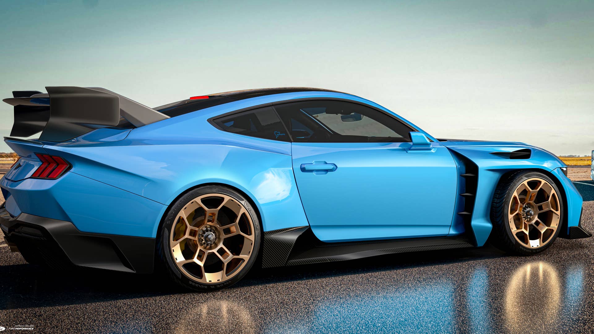 2025 Ford Mustang GTD revealed as a race car for the road — it costs ...