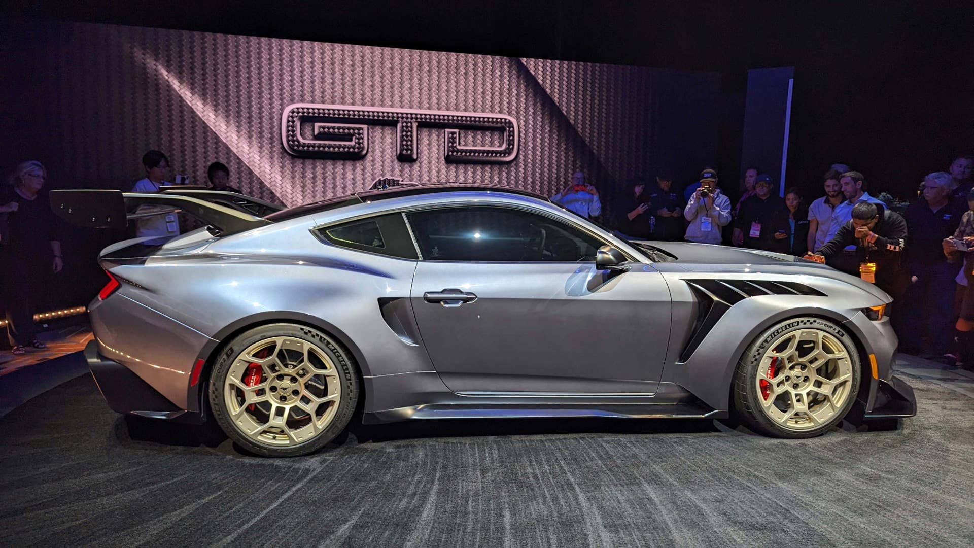 Ford Mustang GTD's Drag Reduction System has powerful aero capabilities ...