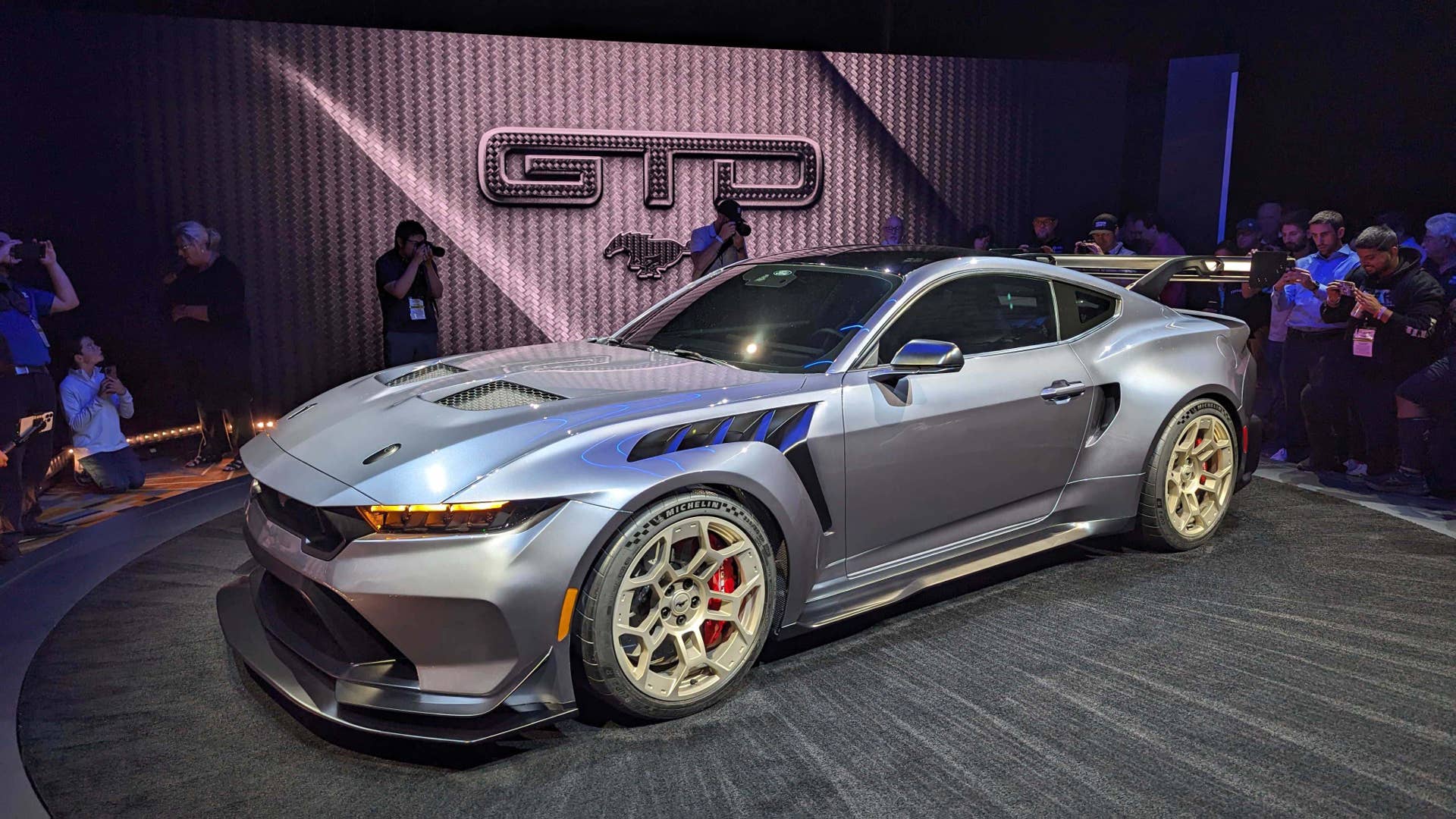 Ford Mustang GTD's Drag Reduction System has powerful aero capabilities ...