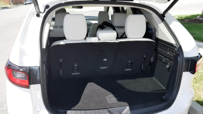 Mazda CX-90 Luggage Test: How much space behind the third row? - Autoblog