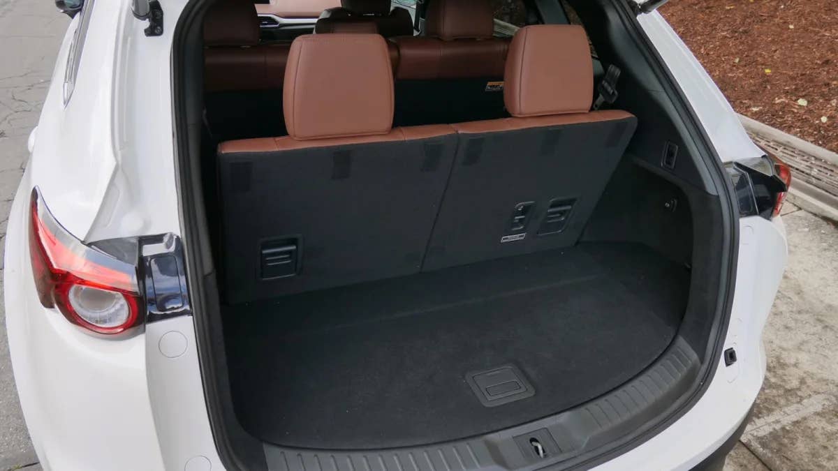 Mazda CX-90 Luggage Test: How much space behind the third row? - Autoblog
