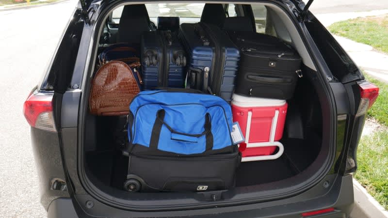 Toyota RAV4 Luggage Test: How much cargo space? - Autoblog
