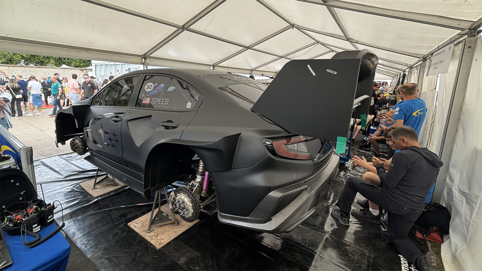 Subaru WRX: Project Midnight was a star at Goodwood, here's why - Autoblog