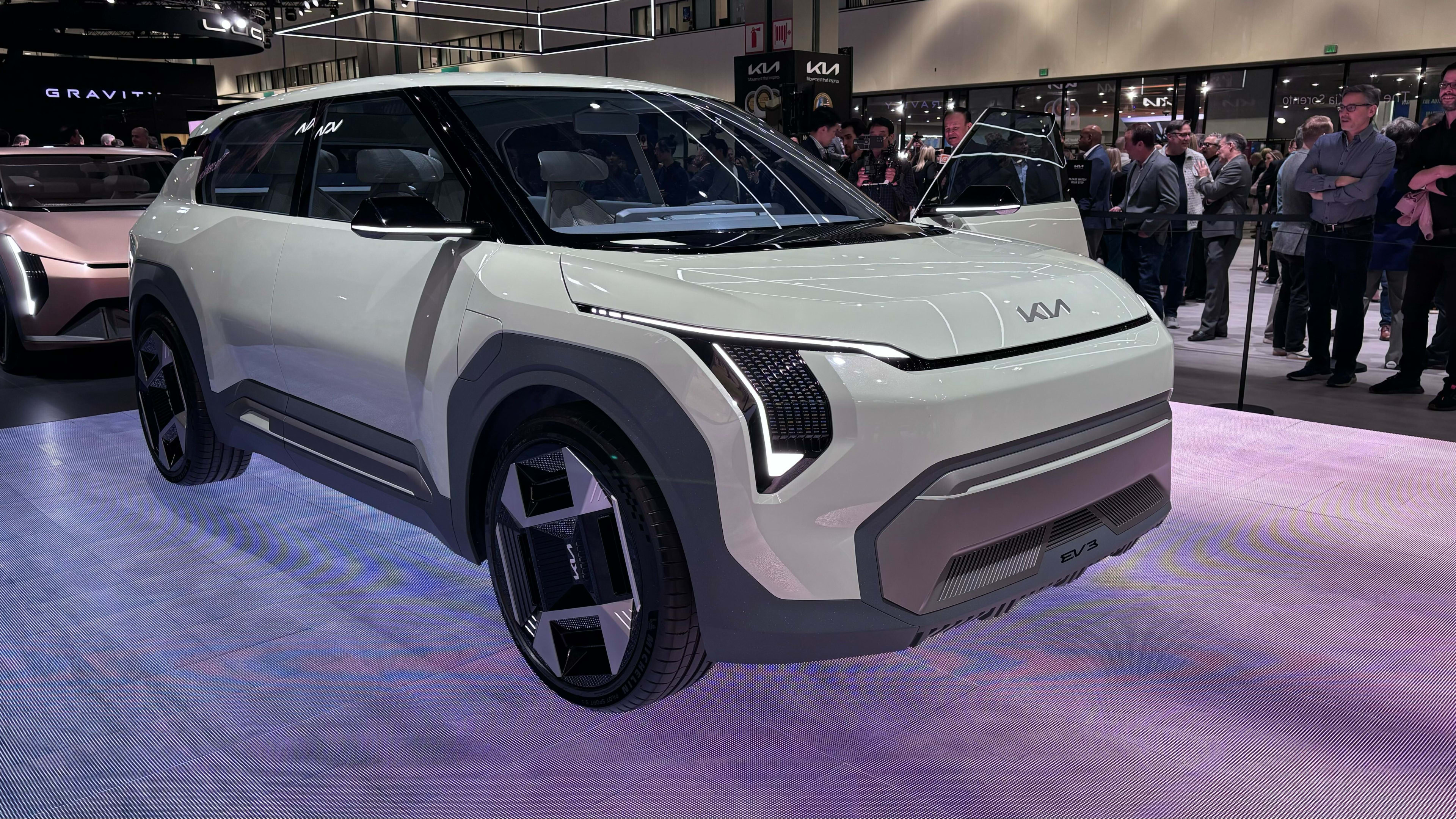 Kia EV3, EV4 concepts land in U.S. previewing future entry-level electrics - Autoblog