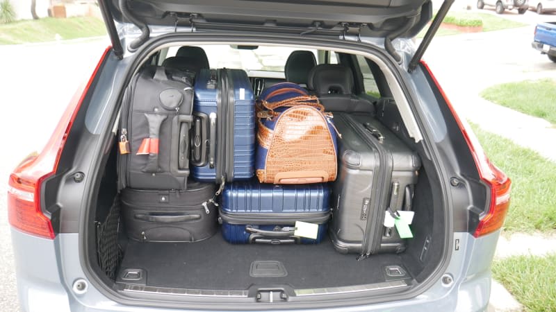 Volvo XC60 Recharge Luggage Test: How much cargo space? - Autoblog