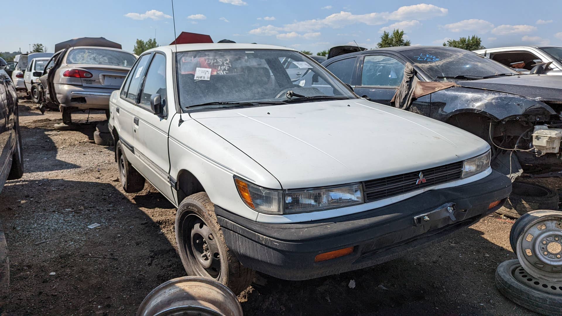 Junkyard Gem: 1990 Mitsubishi Mirage Sedan - Autoblog