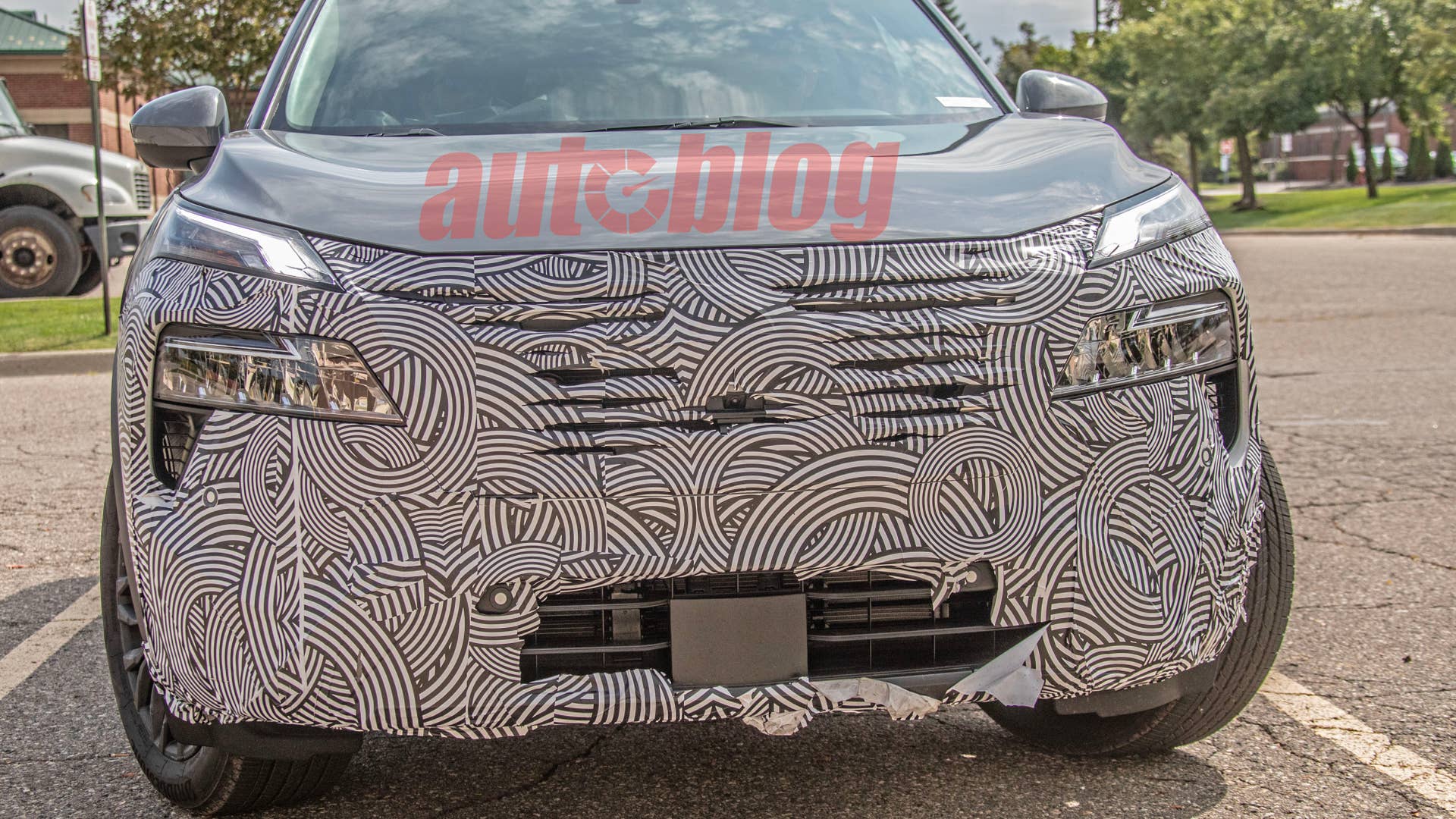 Likely 2025 Nissan Rogue refresh spied inside and out - Autoblog