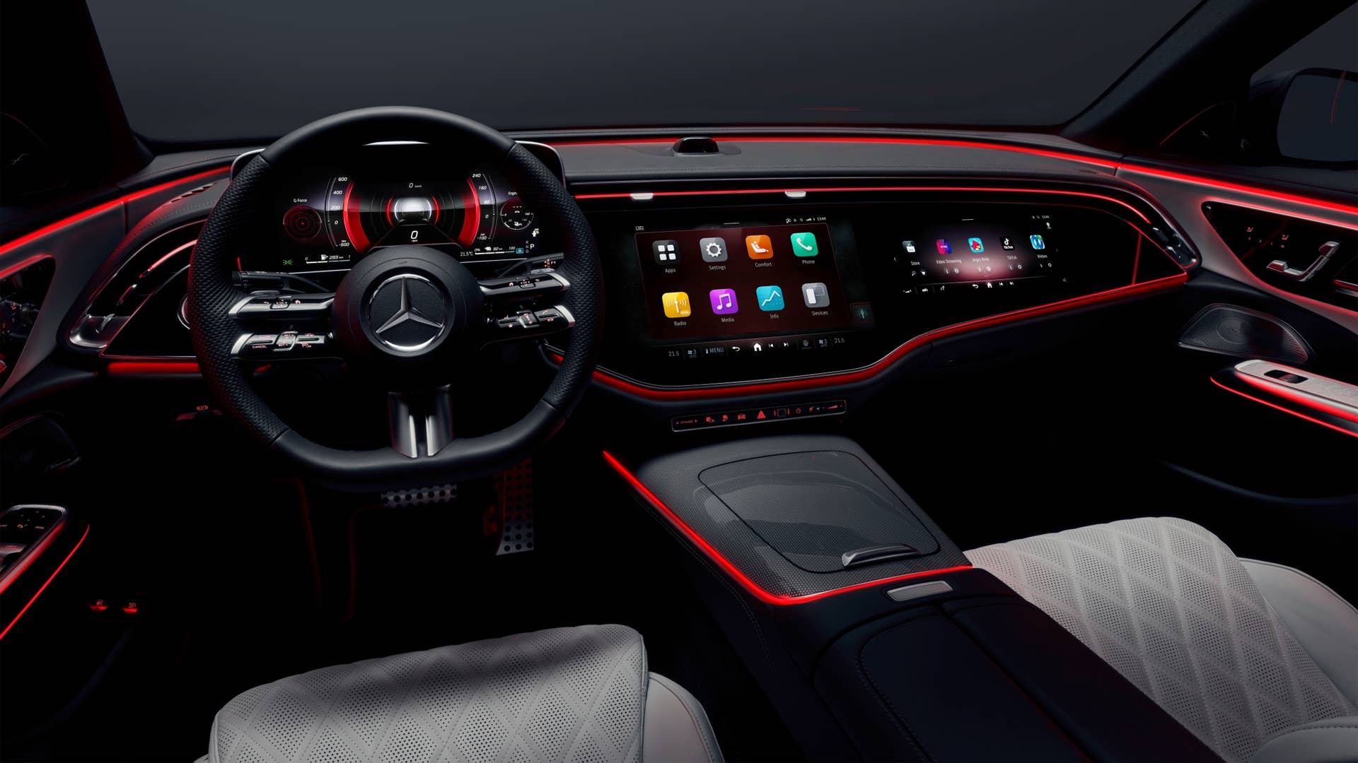 2024 Mercedes-Benz E-Class interior revealed with new 'Superscreen'