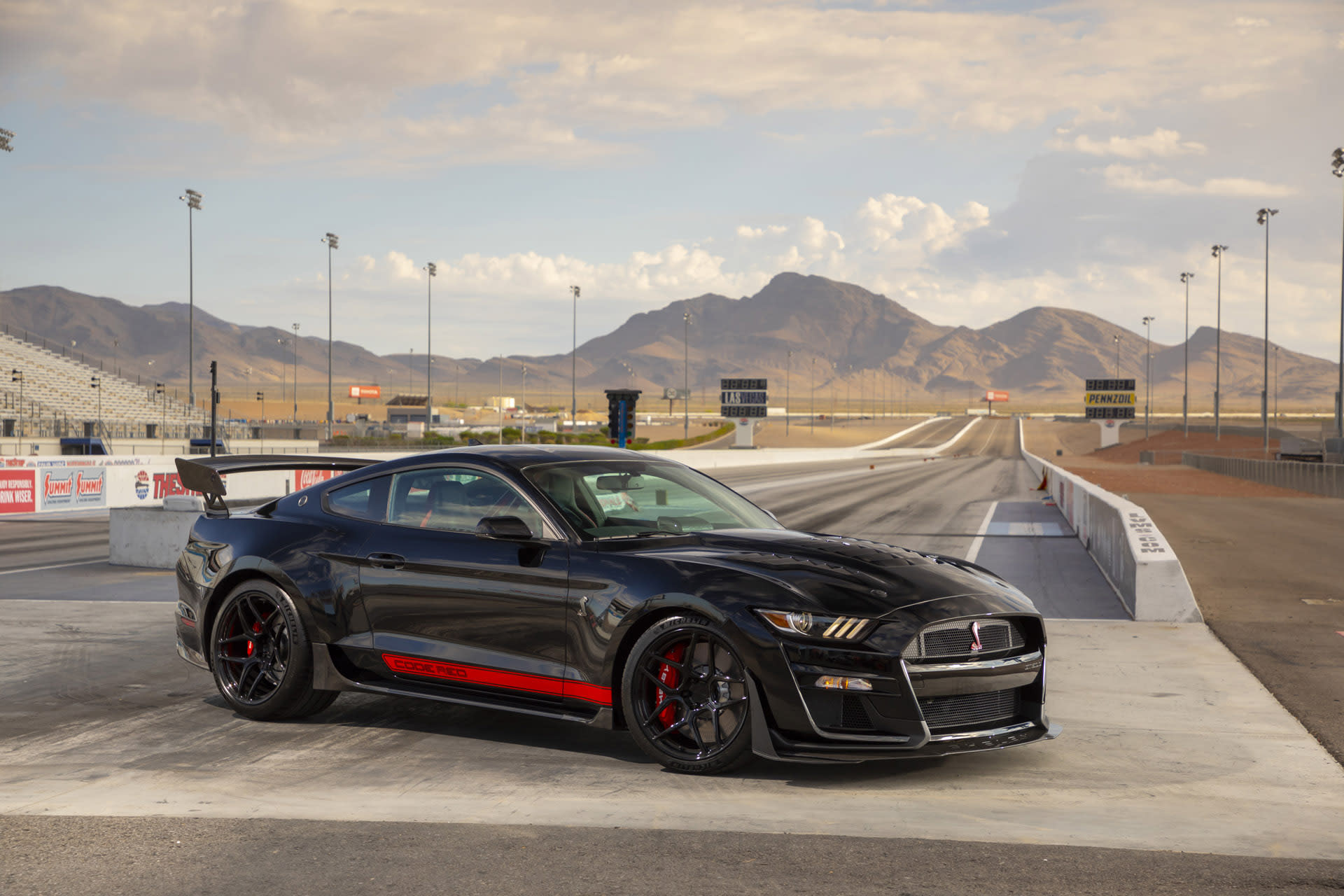 Shelby Code Red is a 1,300-hp, twin-turbocharged Ford Mustang GT500 ...
