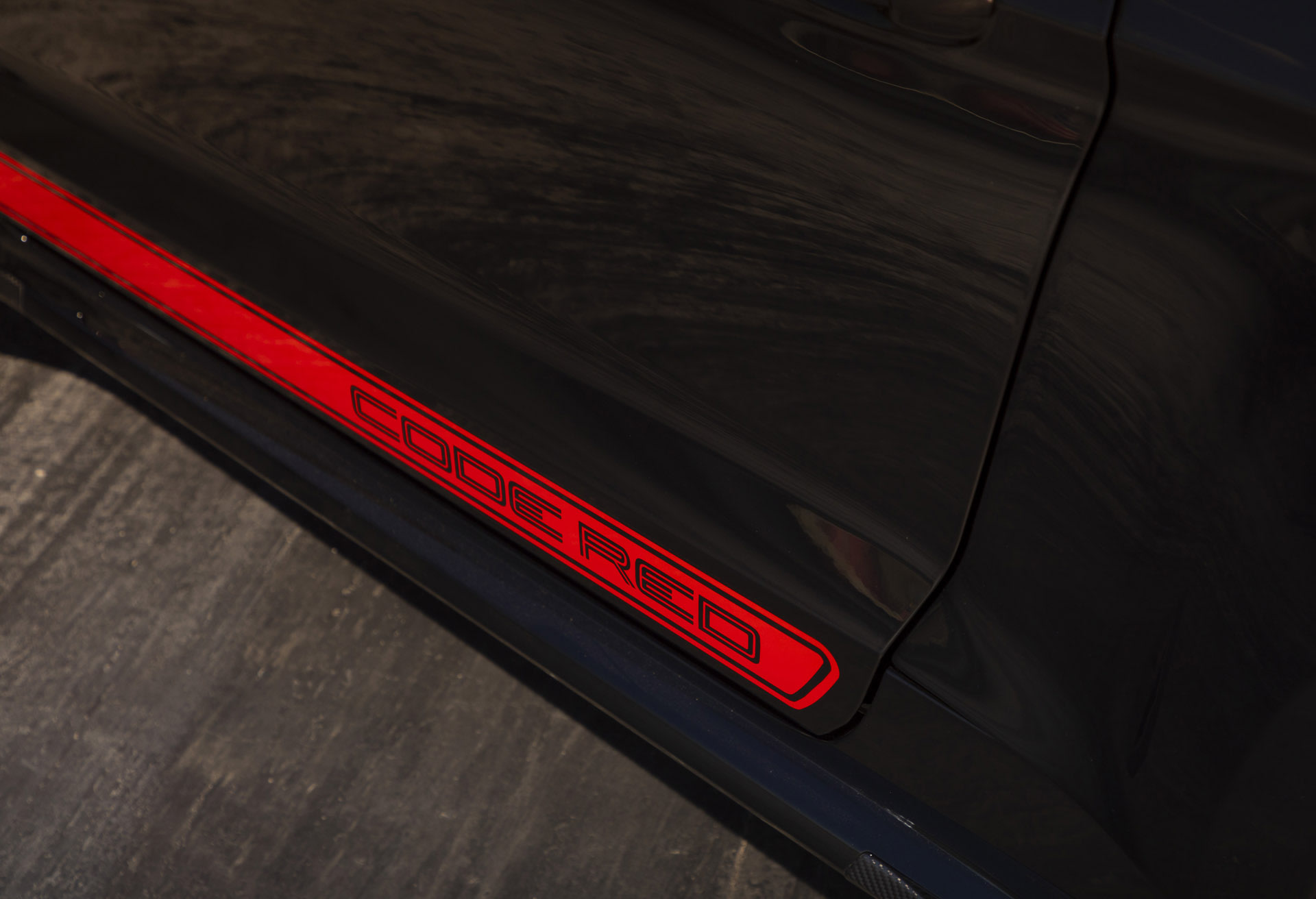 Shelby Code Red is a 1,300-hp, twin-turbocharged Ford Mustang GT500 ...