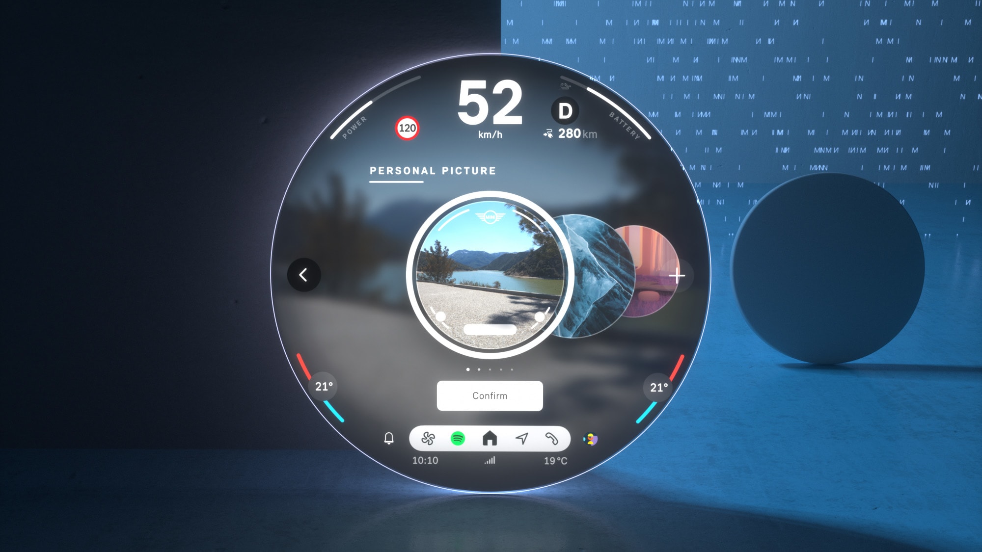 2025 Mini Cooper reveals its OLED screen, retro gauges and dog assistant - Autoblog