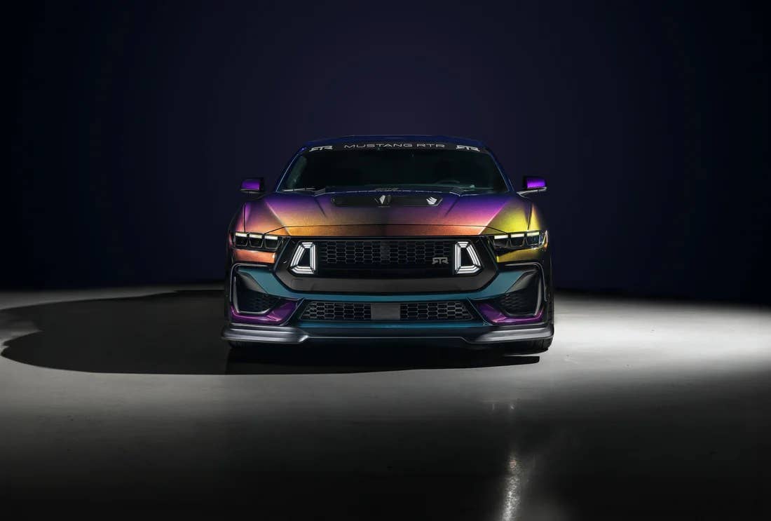 RTR brings color-shifting Mystichrome paint back to the Ford Mustang ...