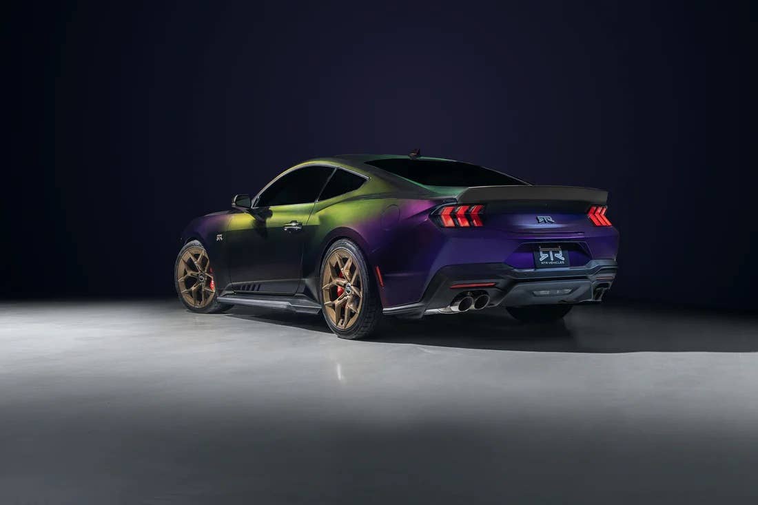 RTR brings color-shifting Mystichrome paint back to the Ford Mustang ...