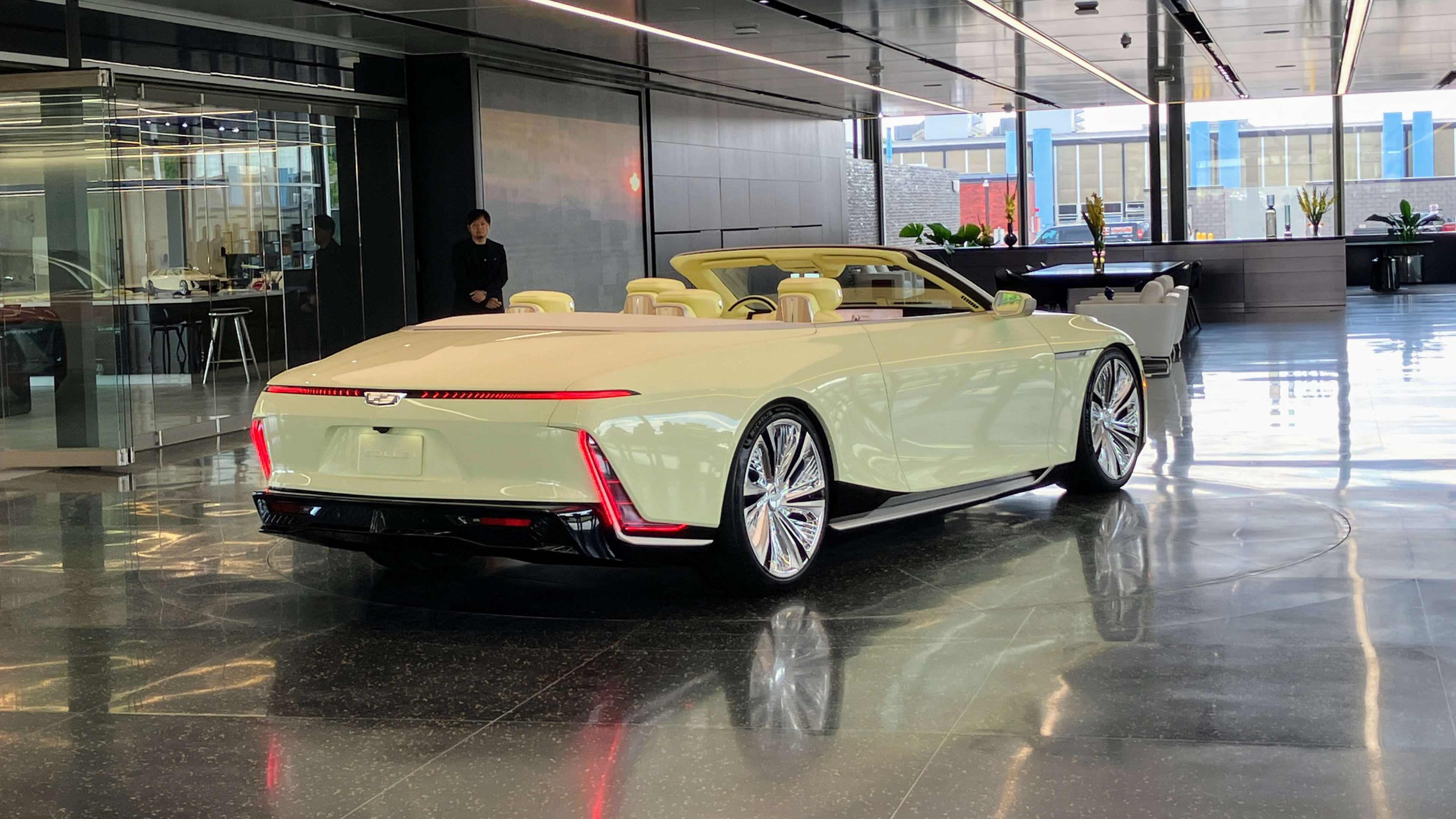 Cadillac Sollei is a striking electric convertible. It's also just a ...