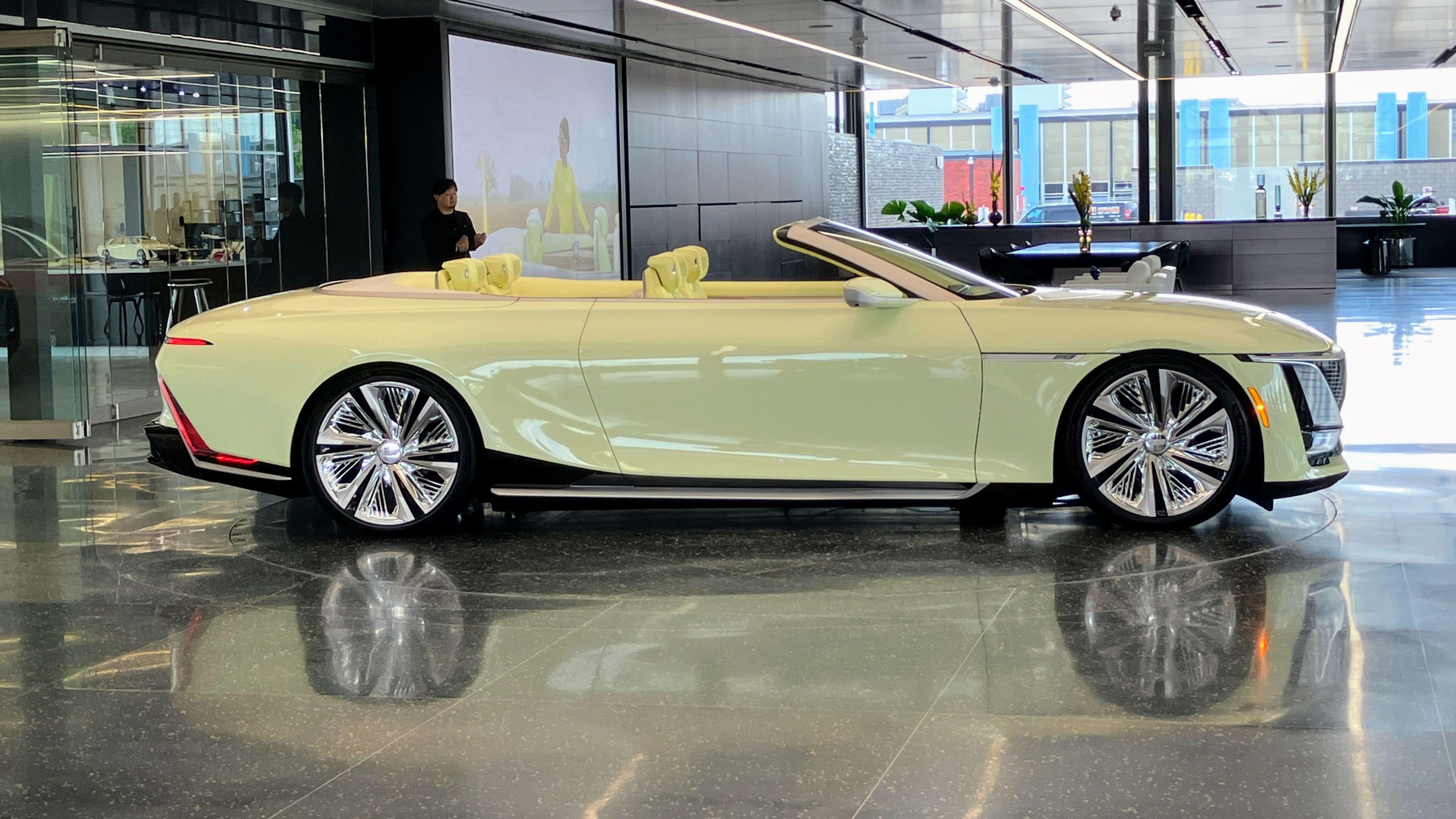 Cadillac Sollei is a striking electric convertible. It's also just a ...