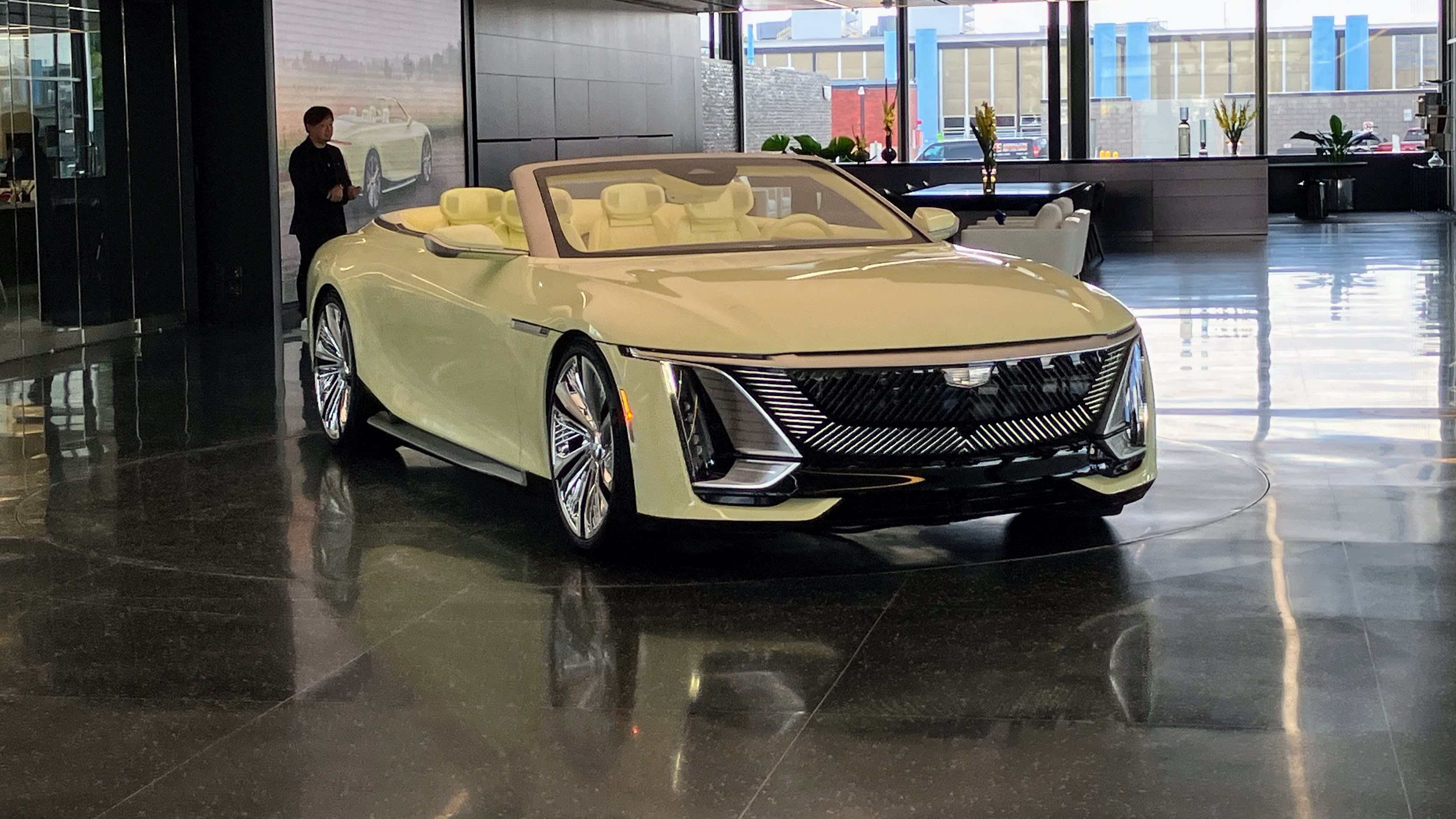 Cadillac Sollei is a striking electric convertible. It's also just a ...