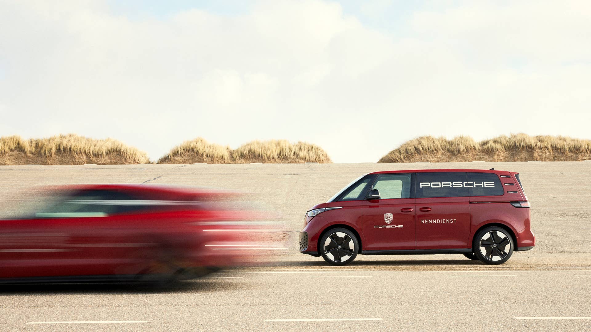 Porsche revives VW racing support vans with ID.Buzz - Autoblog