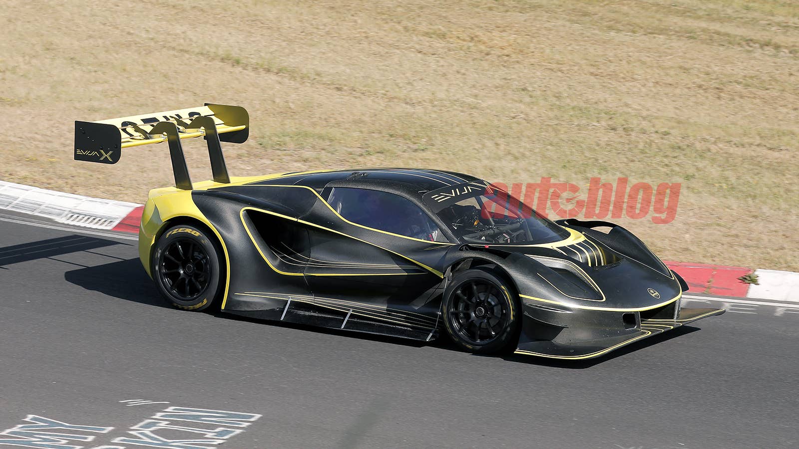Lotus Evija X track special appears in spy photos at the Nurburgring ...
