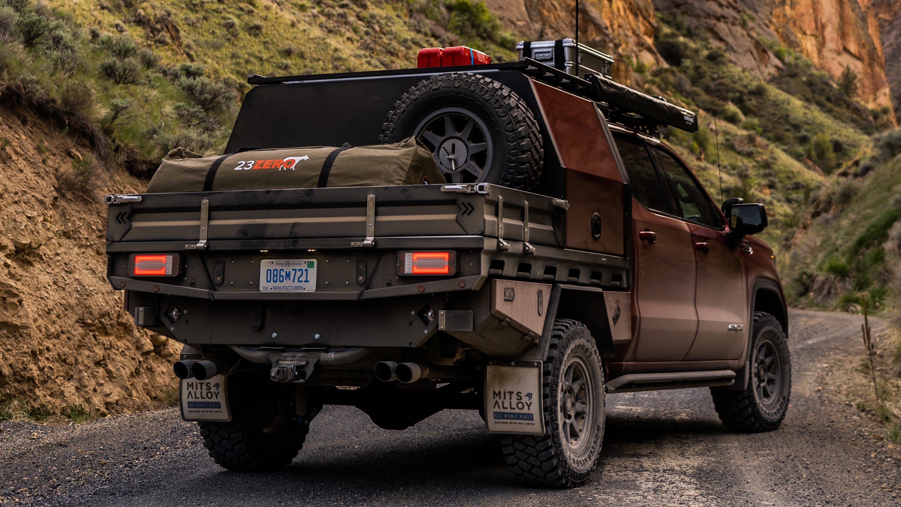Overland Expo's GMC Sierra AT4X is an Aussie-style ultimate overlander ...