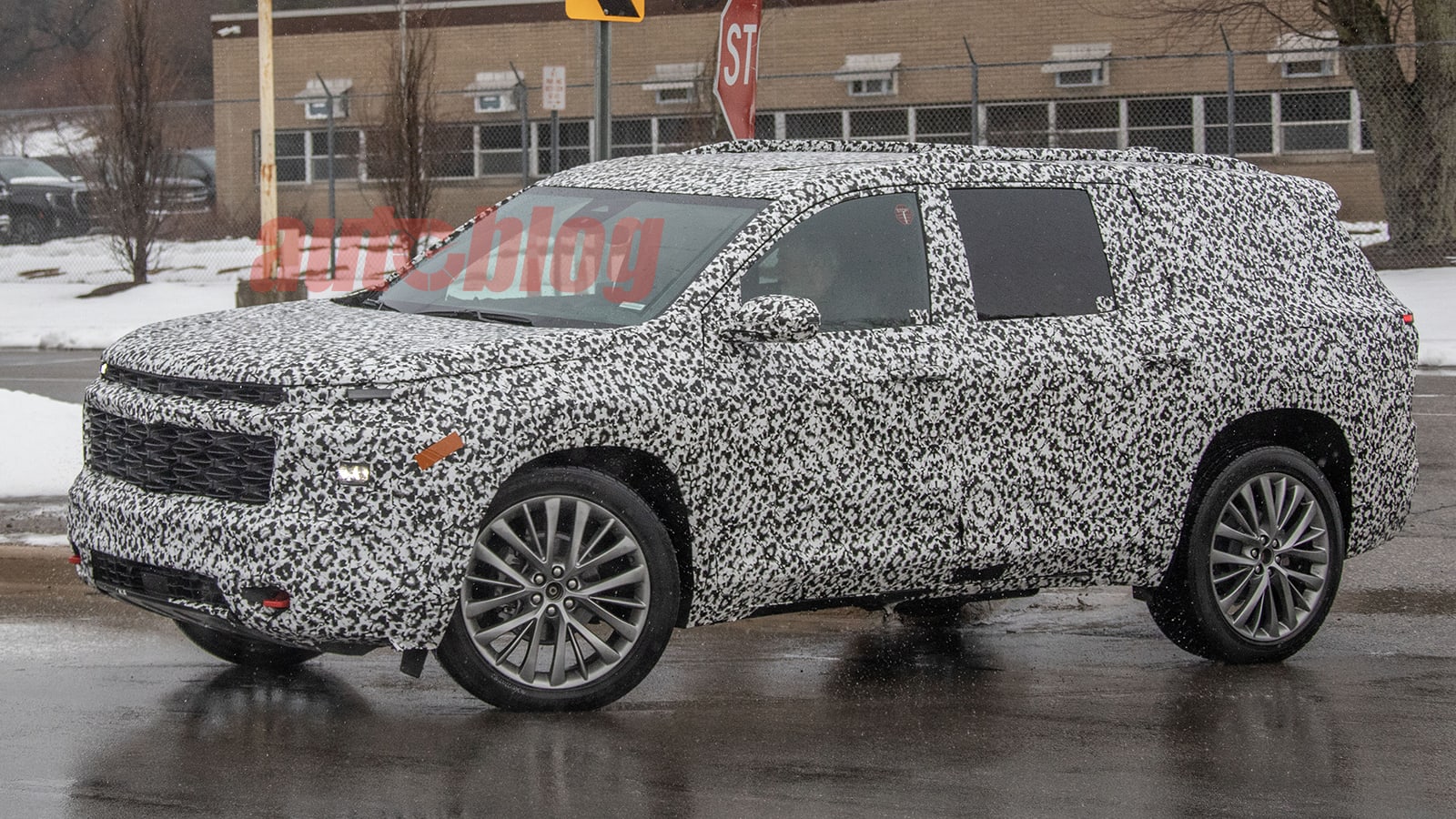 2024 Chevrolet Traverse Activ spied looking close to production - Autoblog