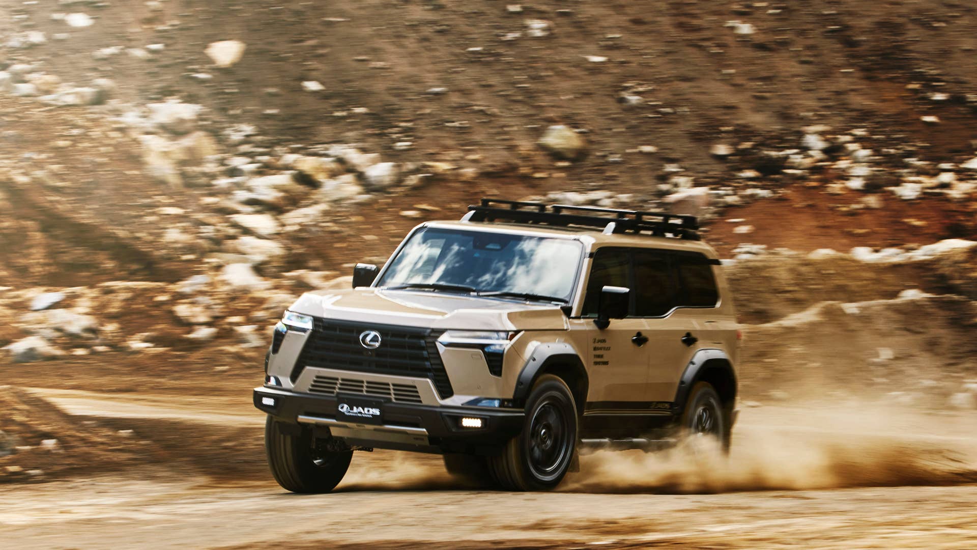 Lexus GX 550 Overtrail Concept is what the retail Overtrail trim should ...