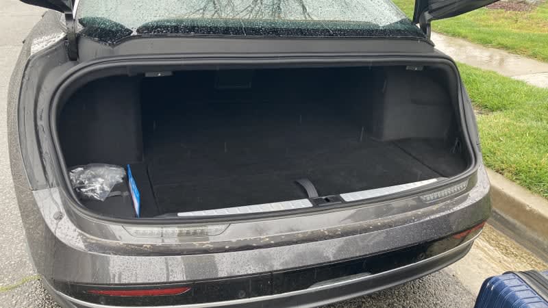 Lucid Air Luggage Test: How much trunk (and frunk) space? - Autoblog