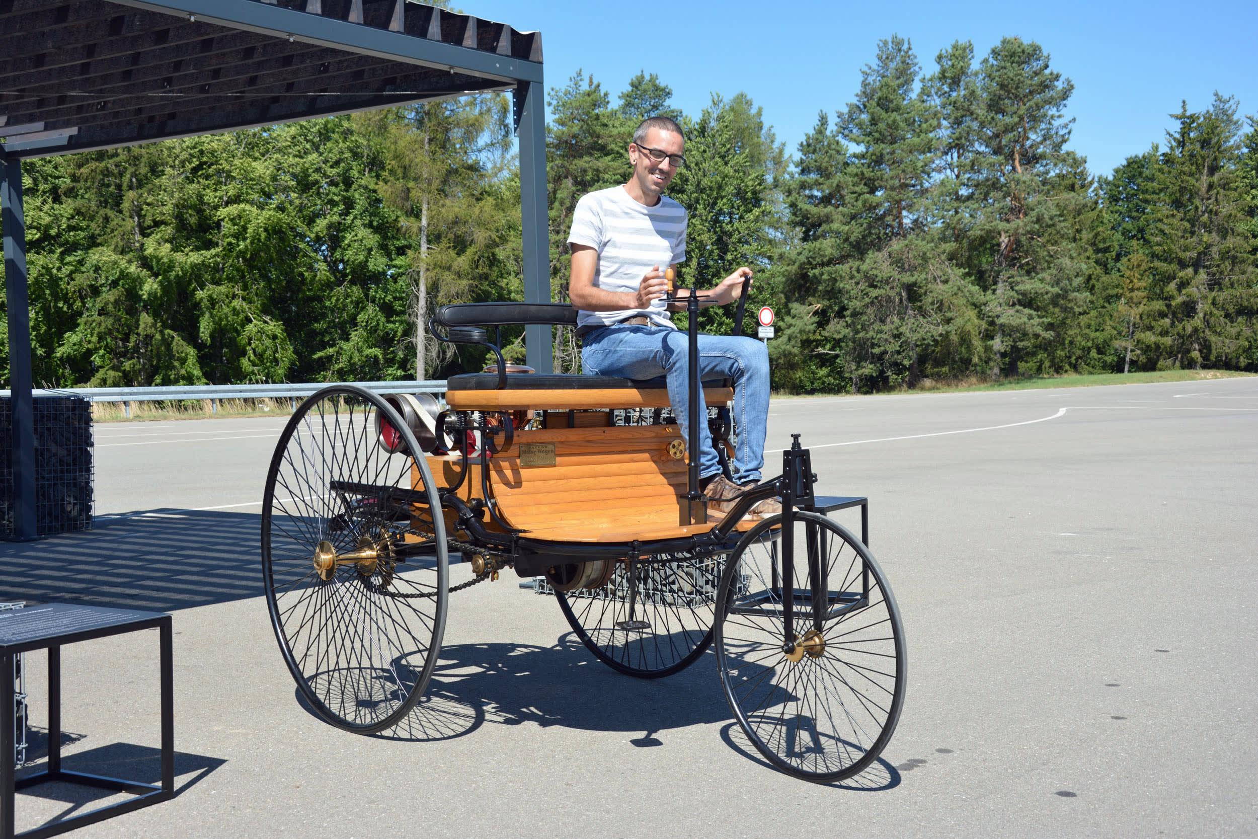 Drive like it’s 1885: What it’s like to take the tiller of the first ...
