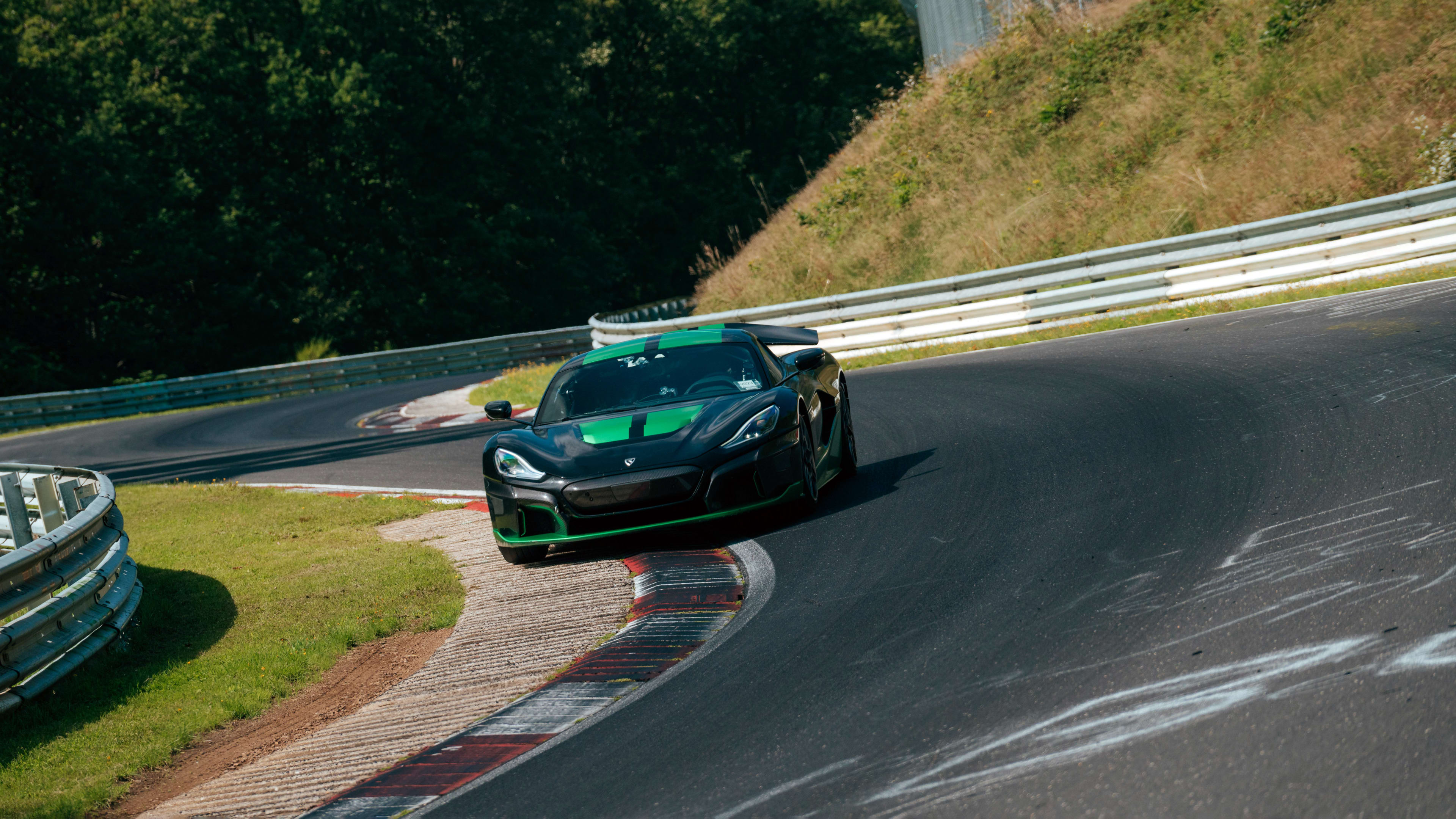 Rimac Nevera Time Attack celebrates a new Nurburgring EV record - Autoblog