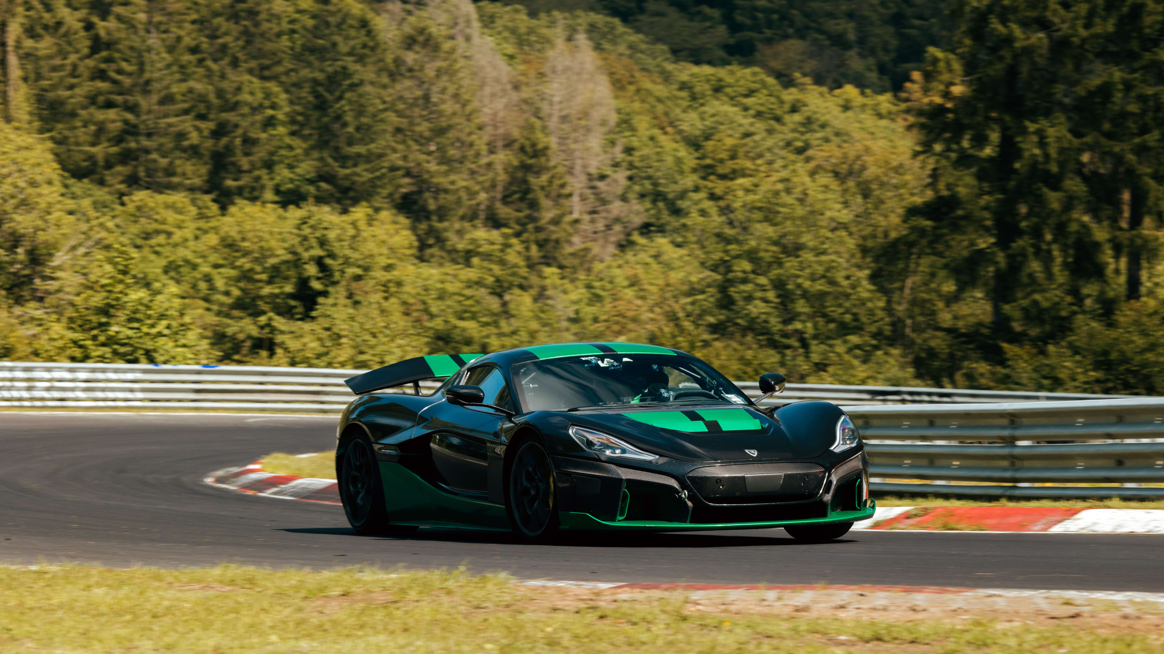 Rimac Nevera Time Attack celebrates a new Nurburgring EV record - Autoblog
