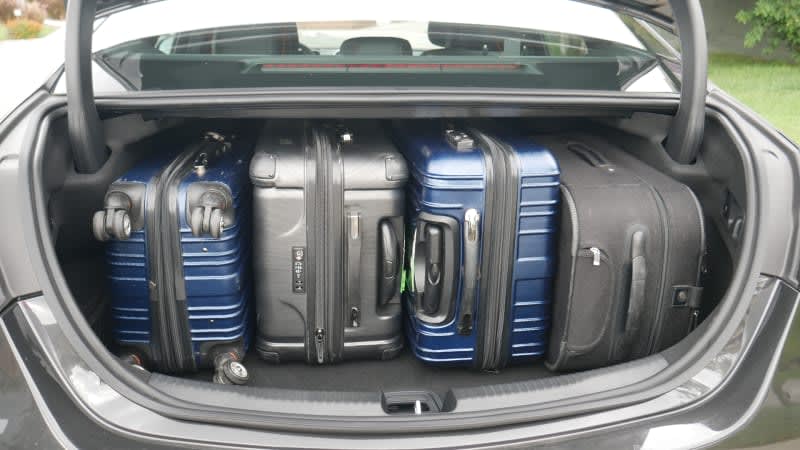 Mercedes-Benz C-Class Luggage Test: How big is the trunk? - Autoblog