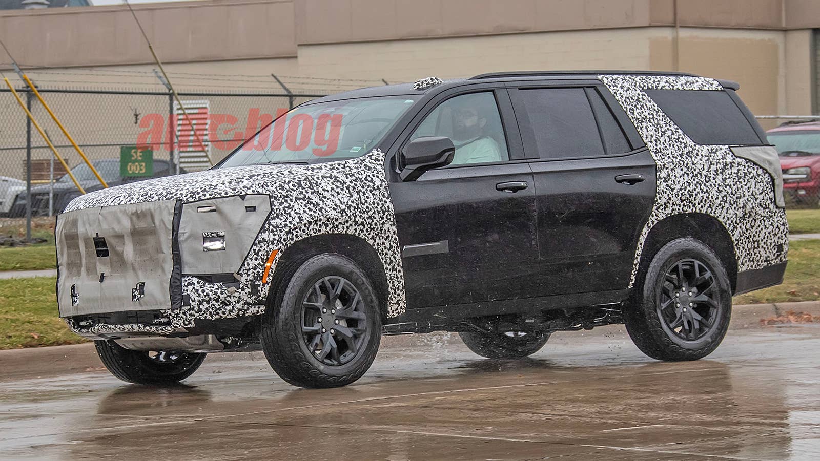 GMC Yukon spy shots show refresh with Acadia-style interior - Autoblog
