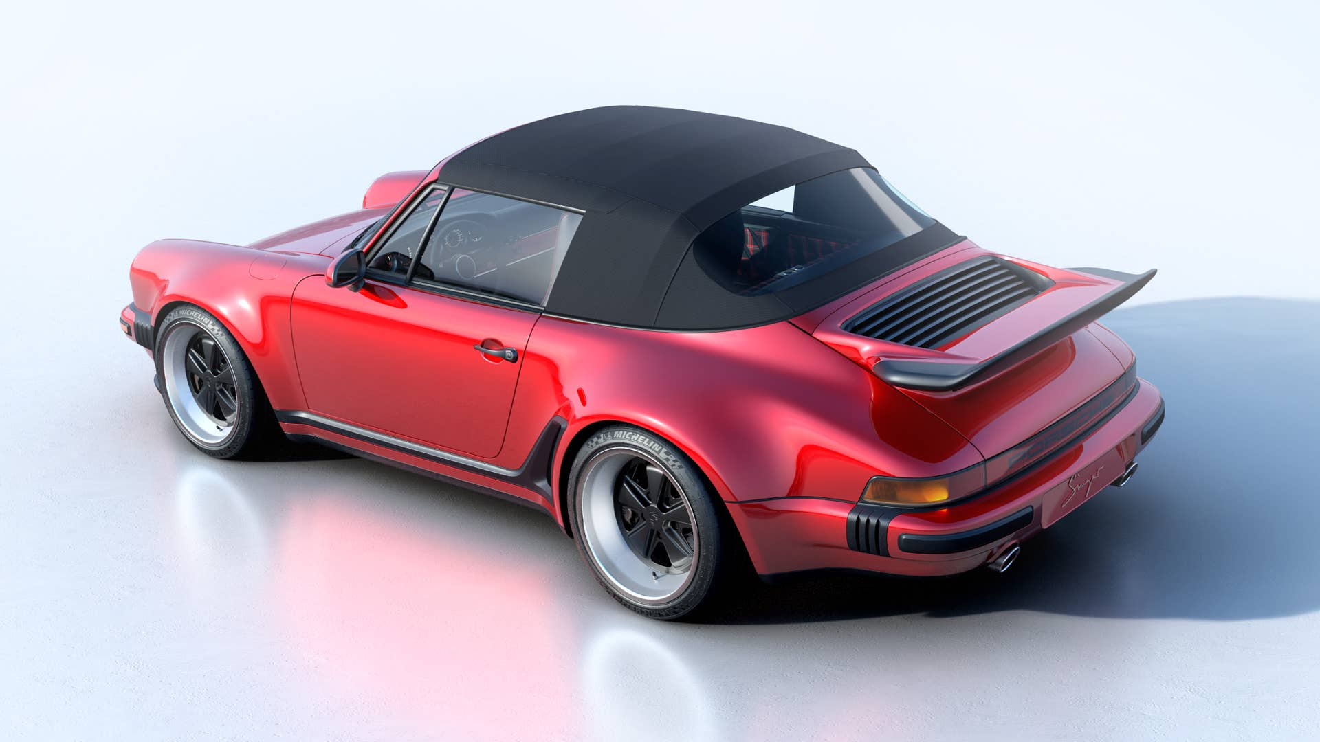 Singer reveals its first Cabriolet with the 911 Turbo Study - Autoblog