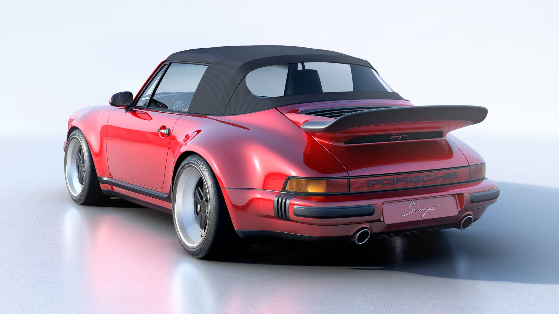 Singer reveals its first Cabriolet with the 911 Turbo Study - Autoblog