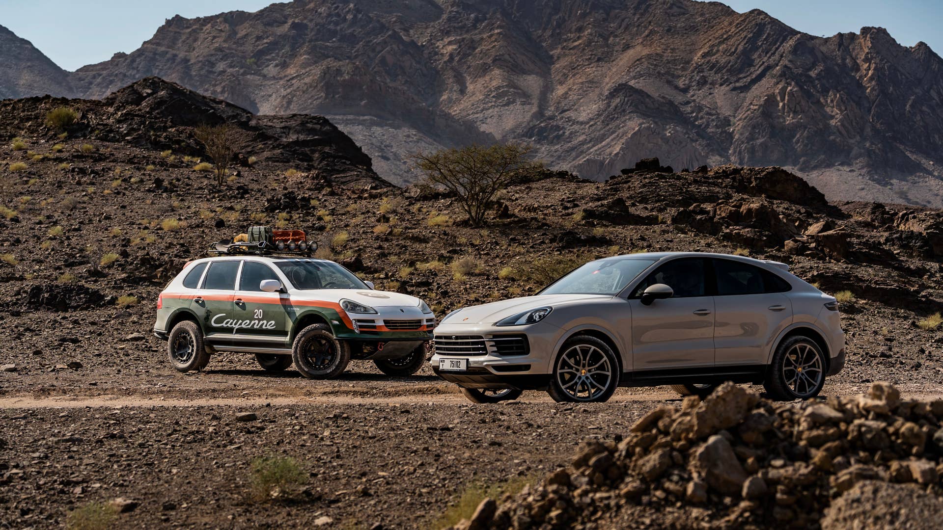 First-gen Porsche Cayenne gets off-road makeovers in the Middle East ...