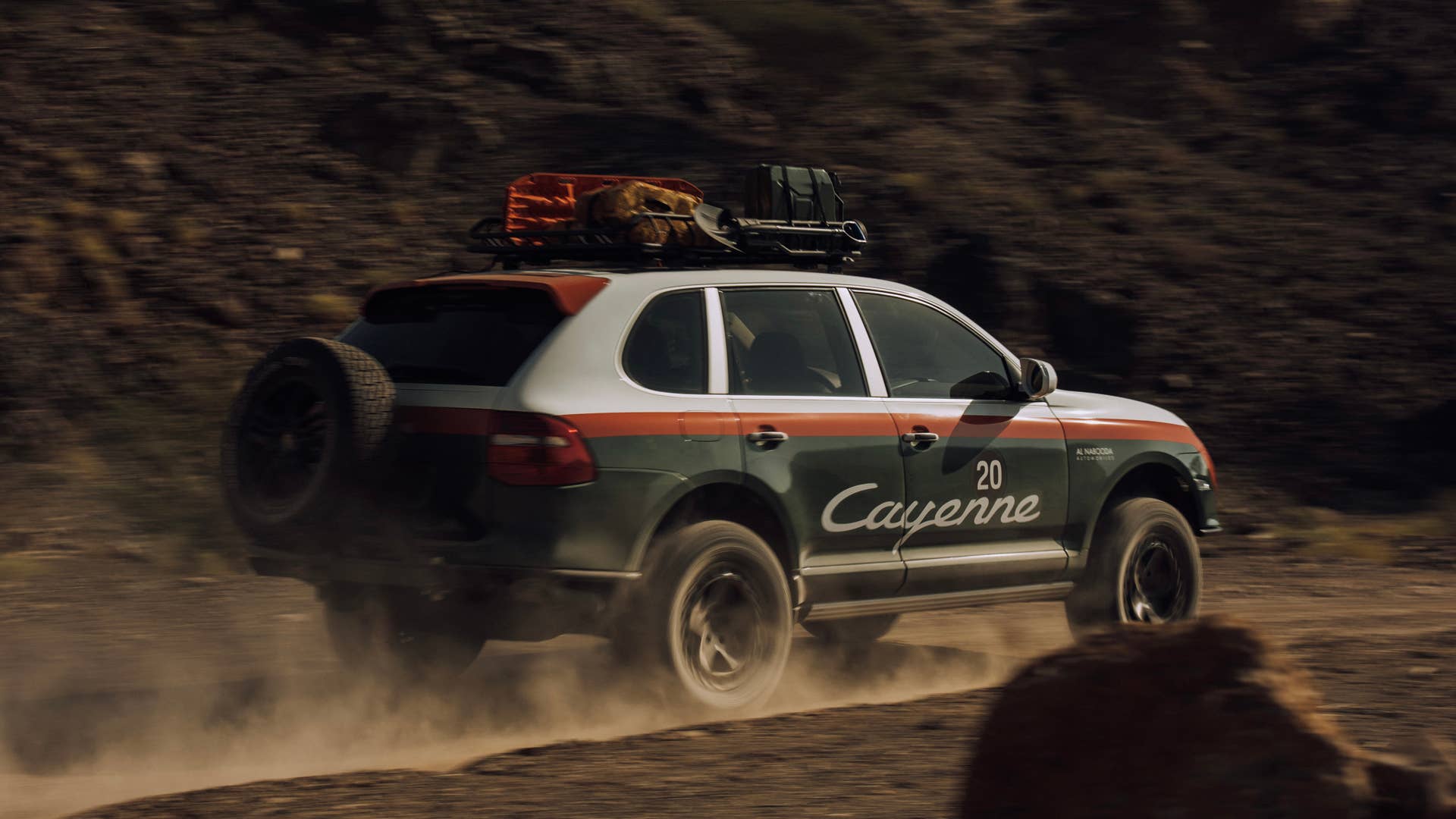 First-gen Porsche Cayenne gets off-road makeovers in the Middle East ...