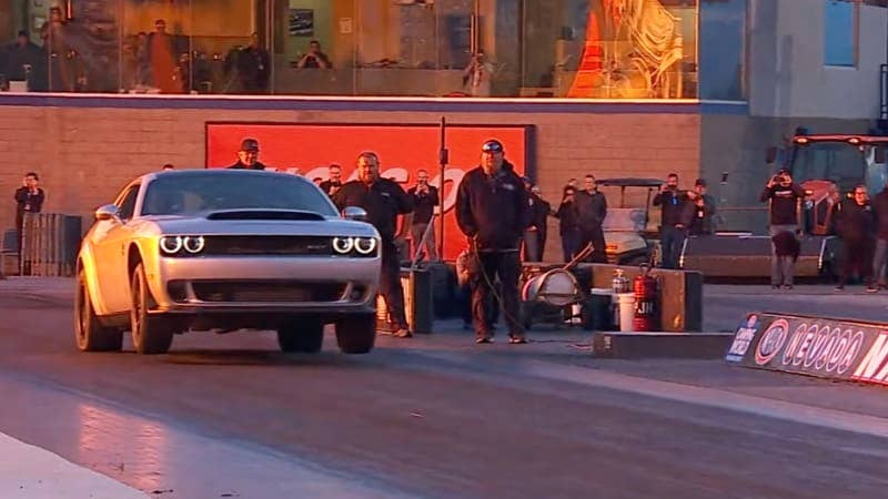 Dodge Demon 170 revealed: 1,025 horsepower and packing a parachute ...