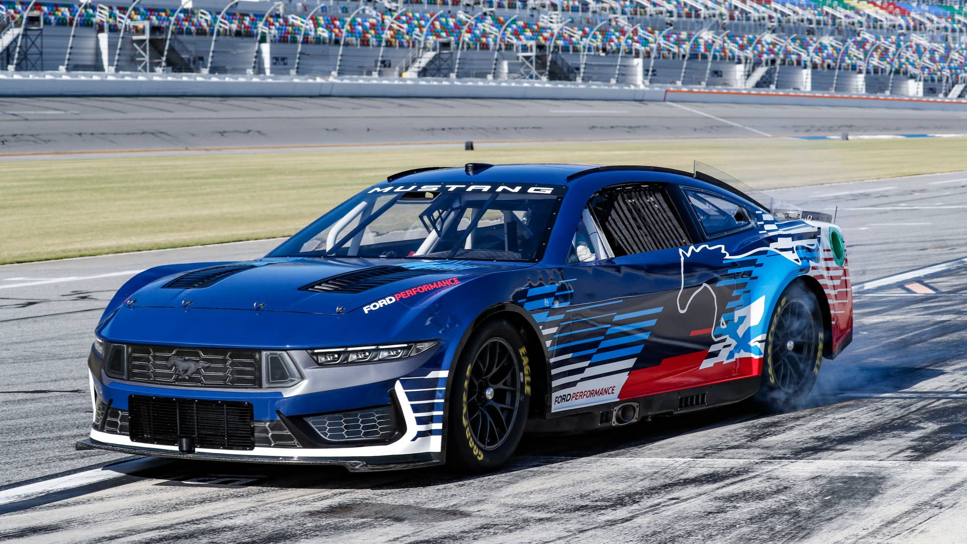 Ford reveals Dark Horse themed 2024 NASCAR Cup Series Mustang - Autoblog