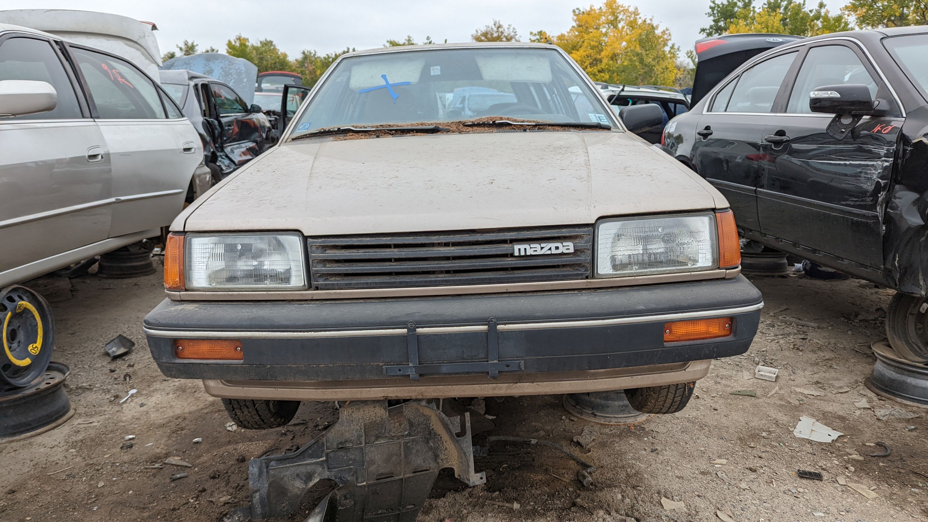 Junkyard Gem: 1987 Mazda 323 DX Wagon - Autoblog