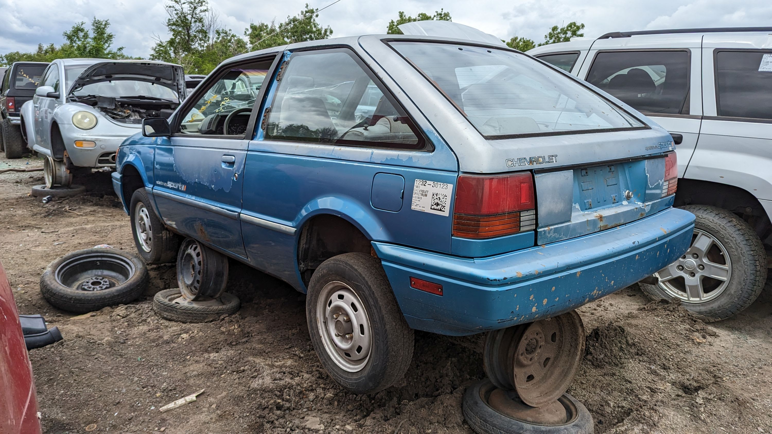 Junkyard Gem: 1988 Chevrolet Spectrum Sport Coupe - Autoblog