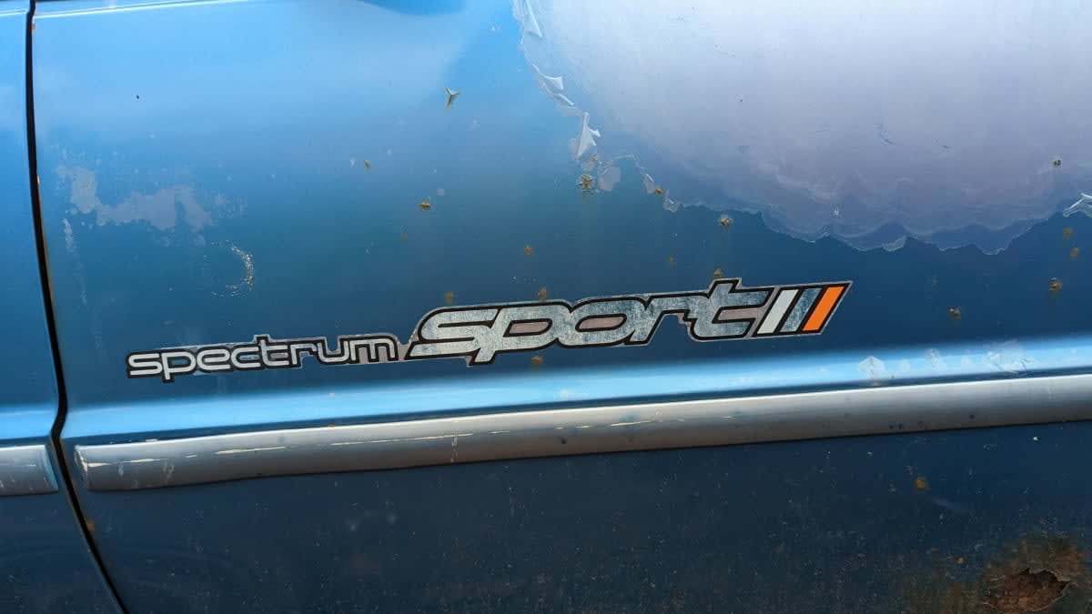 Junkyard Gem: 1988 Chevrolet Spectrum Sport Coupe