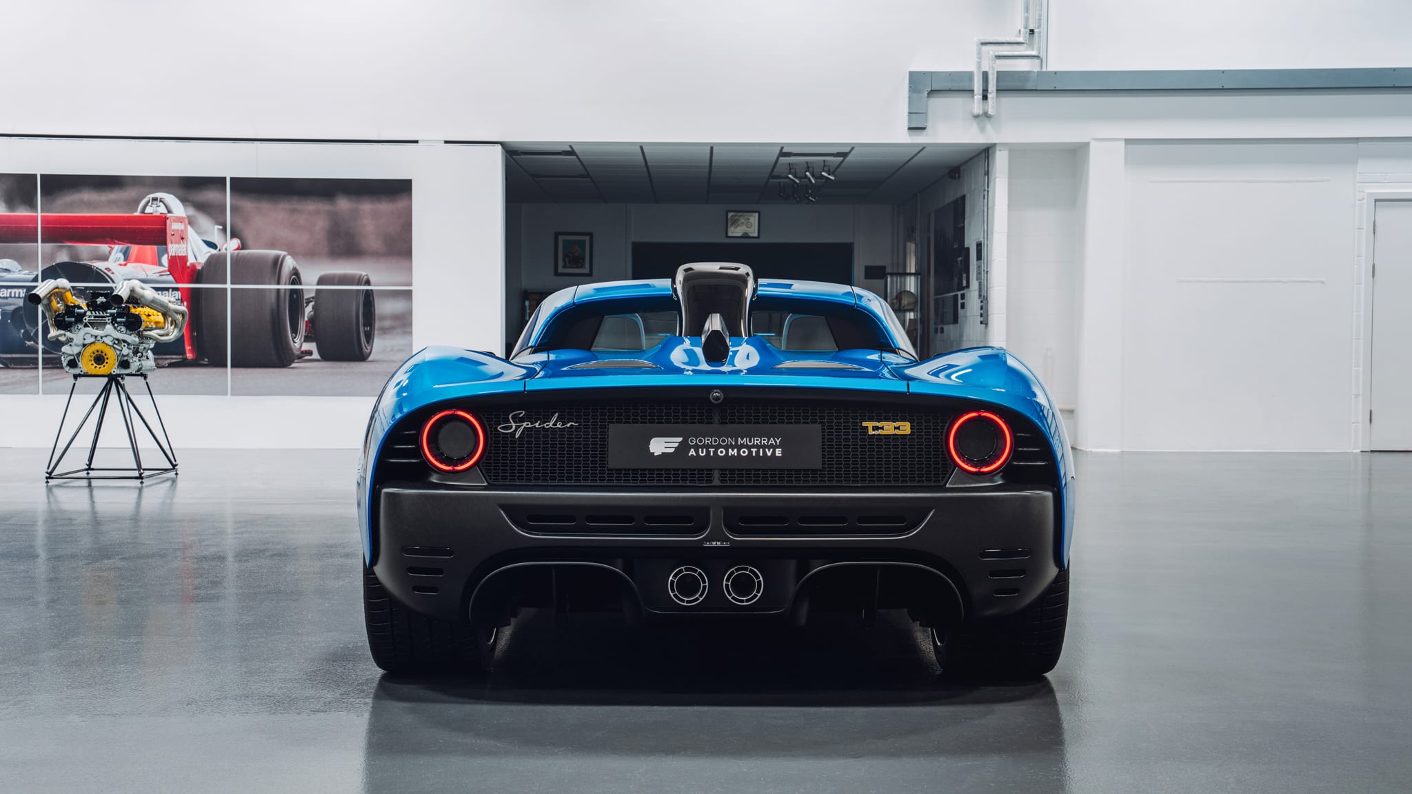 Gordon Murray Automotive announces the V12 T.33 Spider - Autoblog