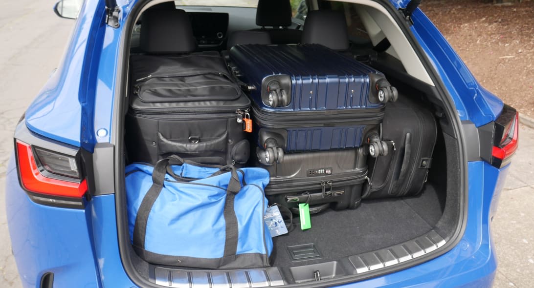 Lexus NX Luggage Test: How much cargo space? - Autoblog