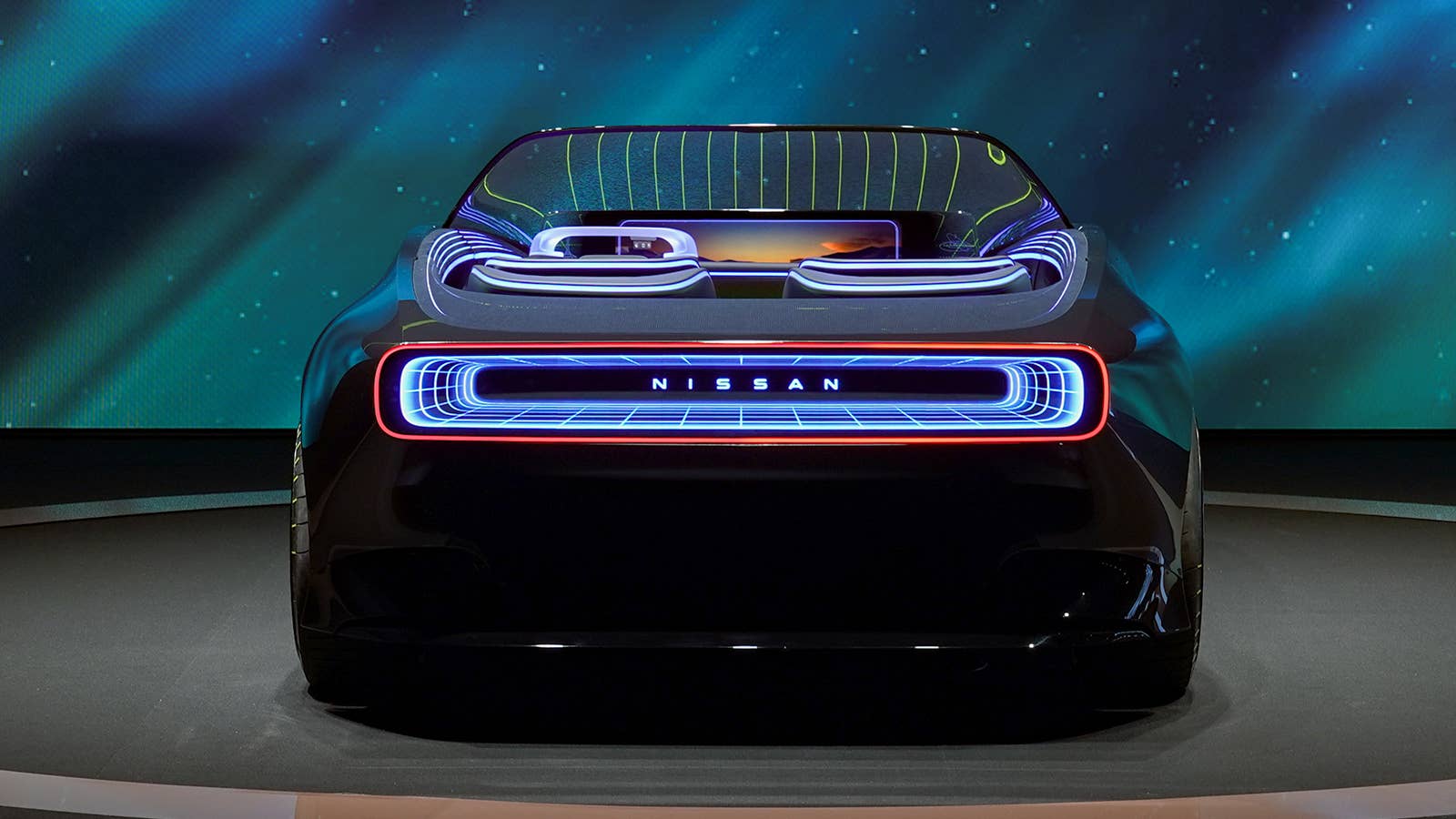 Nissan actually built the Max-Out electric roadster concept, to our ...