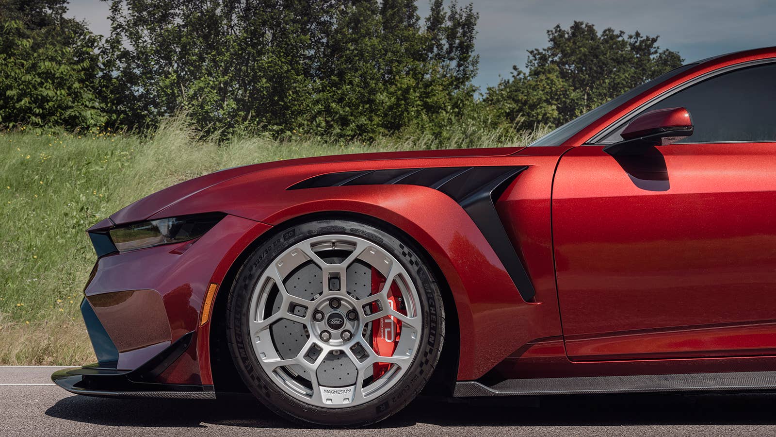 2025 Ford Mustang GTD interior shown along with Carbon Series and ...