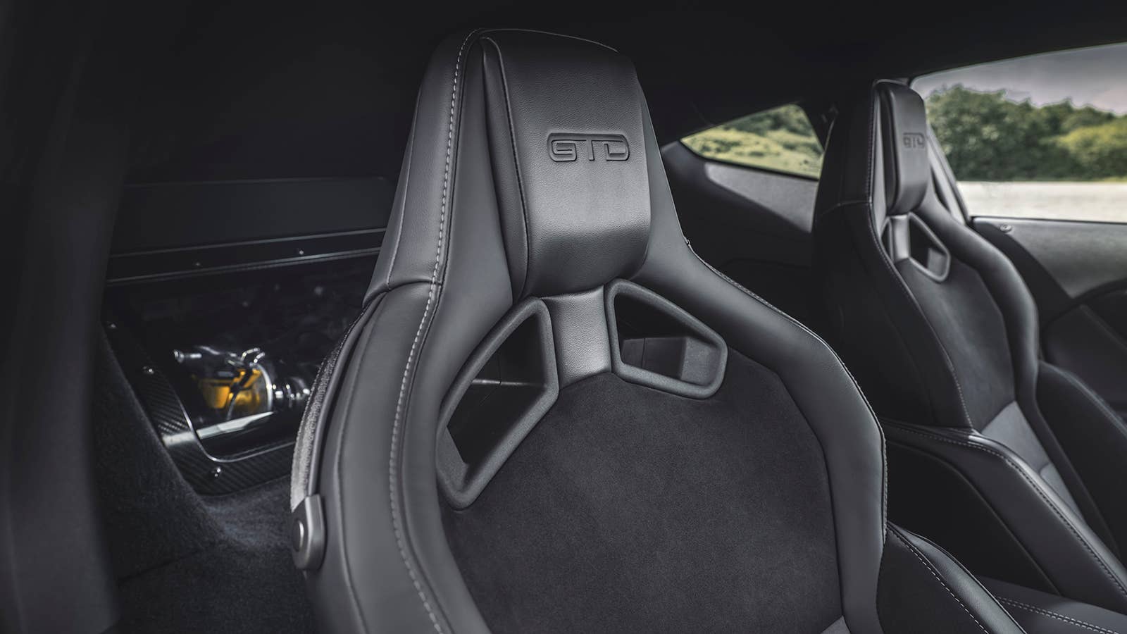 2025 Ford Mustang GTD interior shown along with Carbon Series and ...