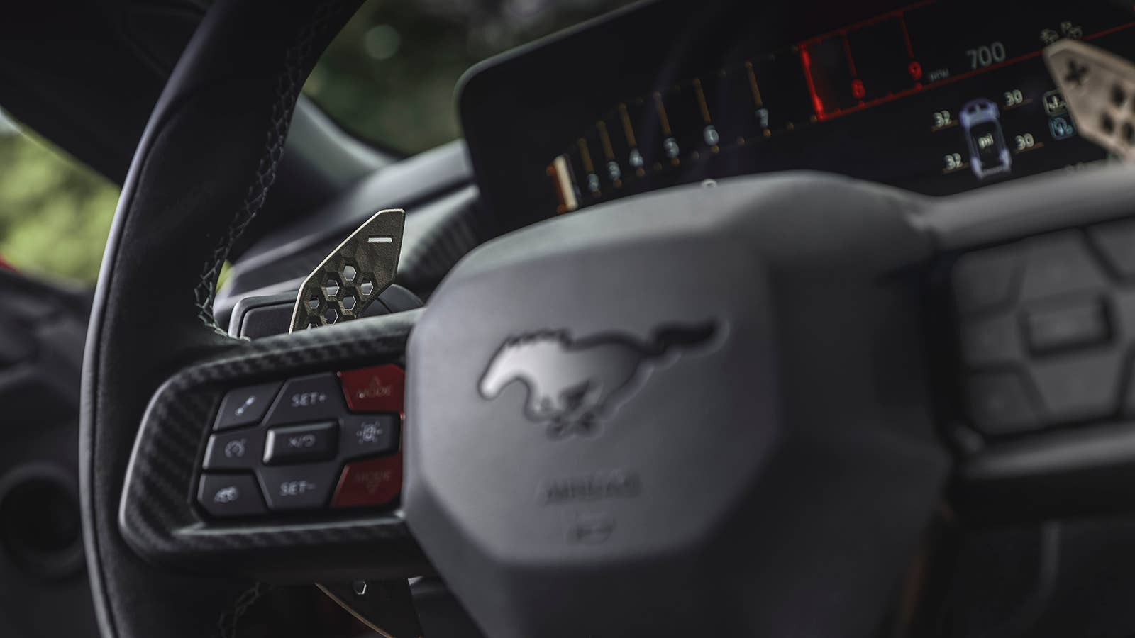 2025 Ford Mustang GTD interior shown along with Carbon Series and ...